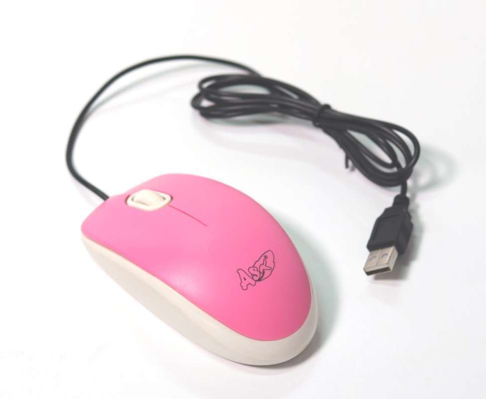 Jual MOUSE USB OPTIC MODEL LOGITECH FOR LAPTOP - PC - Merah Muda di ...