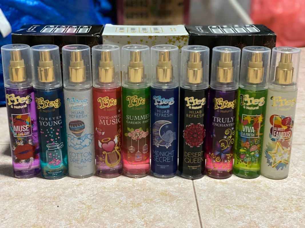 Jual Fres & Natural Cologne 100ml Varian Hijab Dark Blue Di Seller ...
