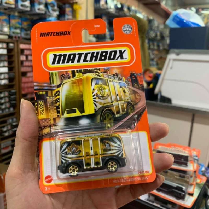 Jual Matchbox Self Driving Bus Campus Transport di Seller Tedy Tjandera ...
