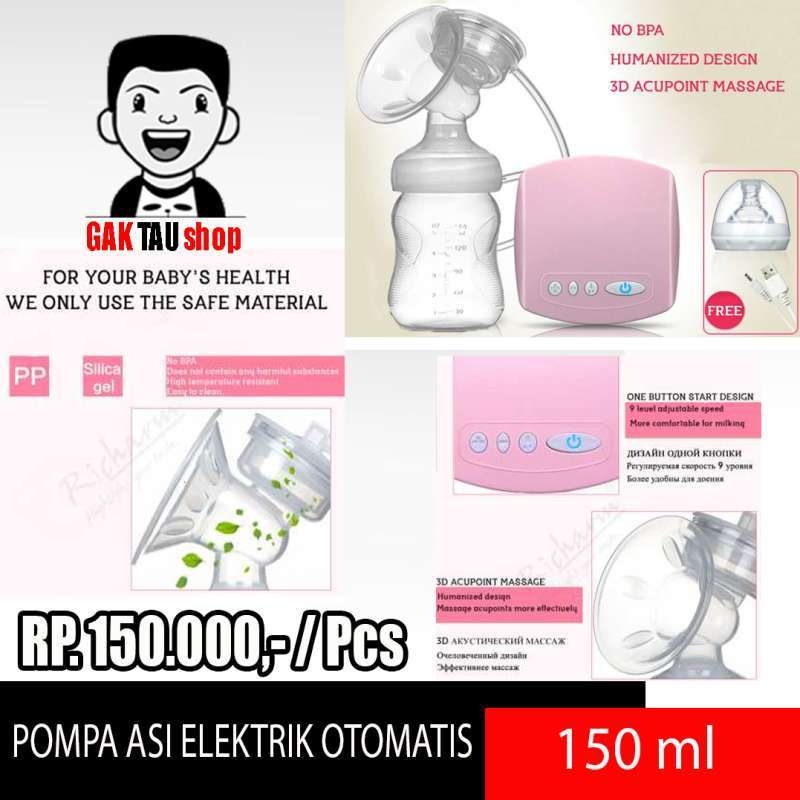 Jual POMPA ASI ELEKTRIK OTOMATIS YANG MUDAH, AMAN DAN NYAMAN-TAKARAN ...