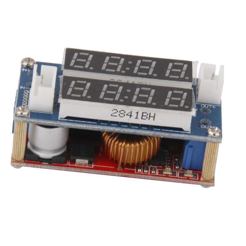 Promo 5A Adjustable DC-DC Lithium Battery Charger Module LED Voltmeter ...