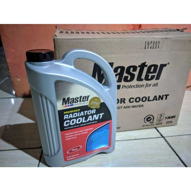 Jual MASTER RADIATOR COOLANT PREMIX RED MERAH 1GLN di Seller SahabatOTO ...