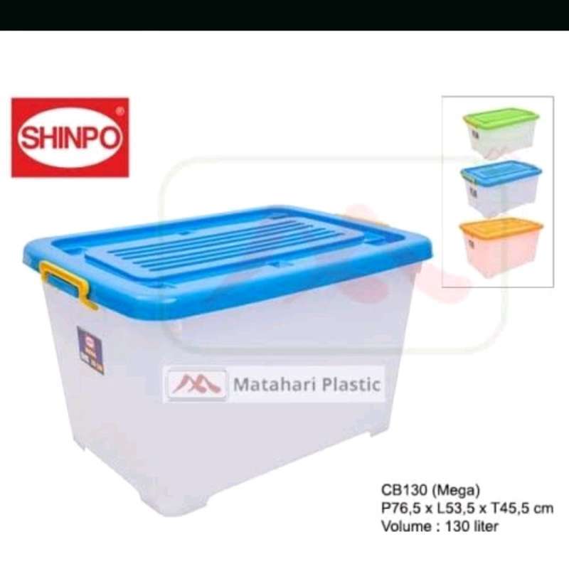Jual Food Storage Container Box Jumbo Shinpo Keranjang Makanan Roti ...