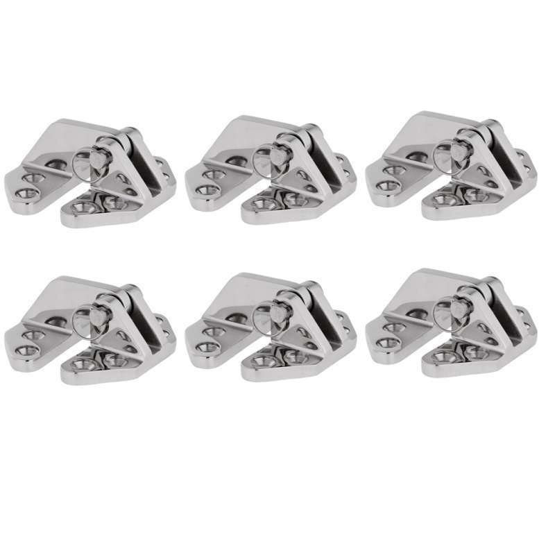 Jual 8x 316 Stainless Steel Hatch Hinge with Removable Pin Marine Boat ...