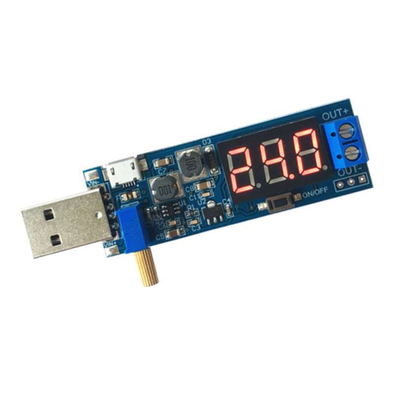 Jual Dc Dc 5v To 1.2-24v Step Up Boost Voltage Converter Module Voltage ...