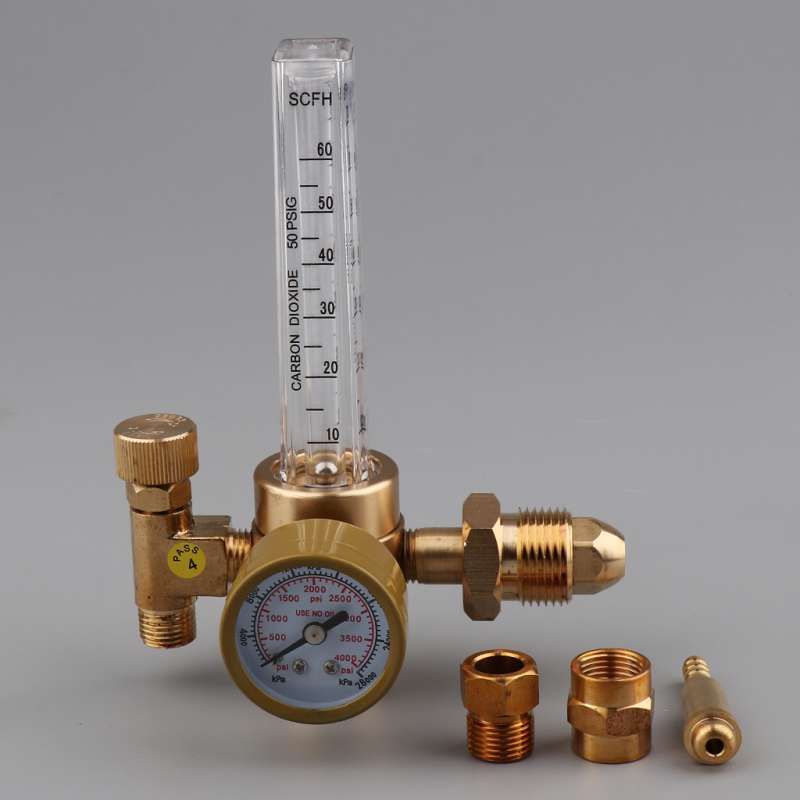 Jual Argon Pressure Reducer Argon Flow Meter Regulator Single Stage 10 ...