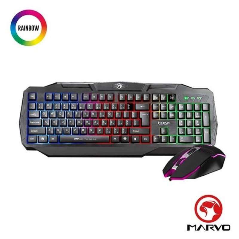 Jual (MARVO)[MARVO konjac] KM407 Rainbow mixed photoelectric racing ...