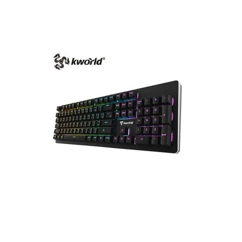 Jual [TAITRA] Kworld C500 RGB Backlit Blue Switch Mechanical Gaming ...