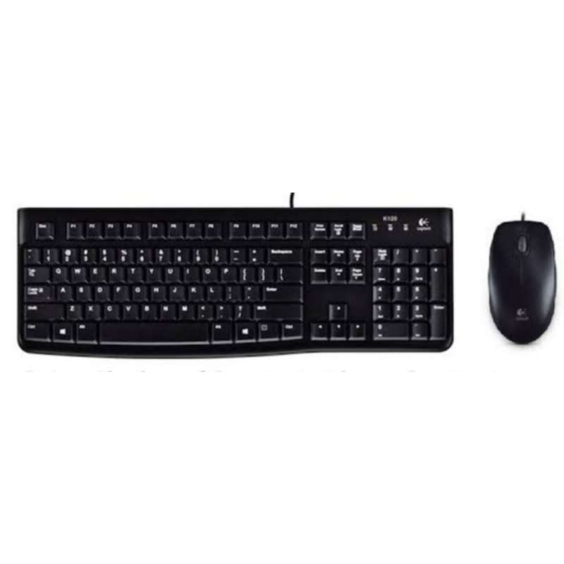 Jual Keyboard Logitech Usb Kabel Dan Mouse Logitech B100 Kabel Usb New ...