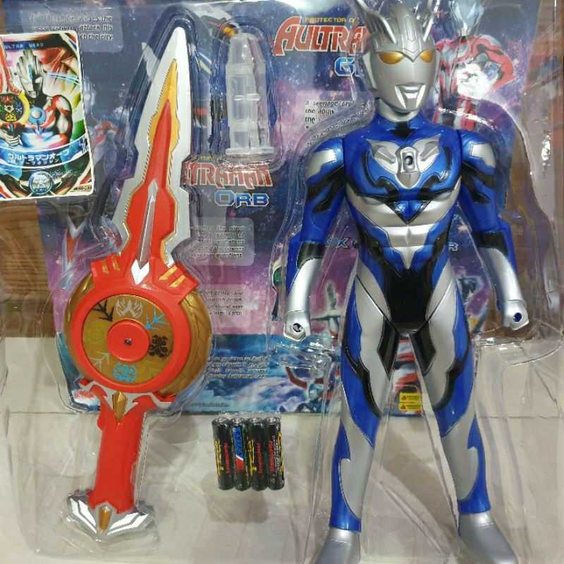 Jual mainan robot ultraman dan senjata ultraman / robot ultraman dan ...