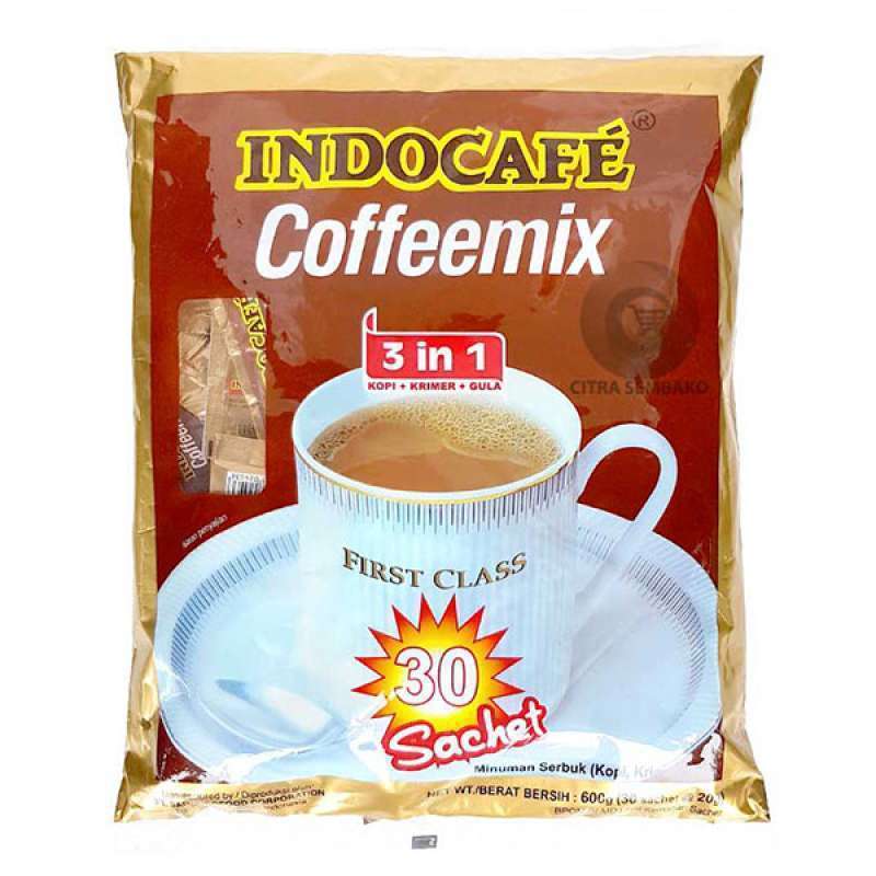 Promo INDOCAFE COFFEEMIX ISI 30 SACHET X 20 GR - KOPI Diskon 19% di ...