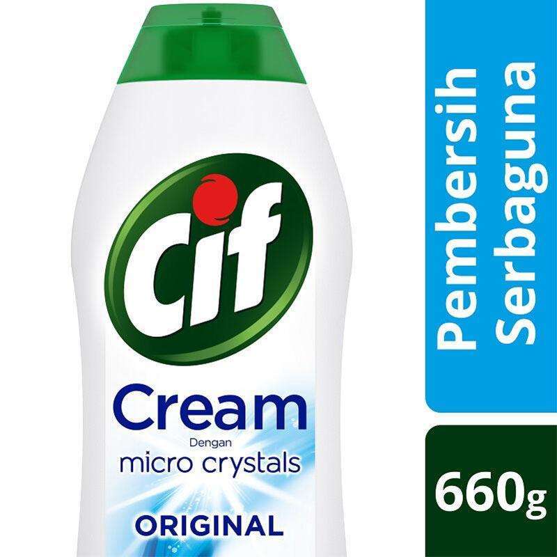 Promo CIF Cream Original Pembersih Serbaguna [660 g/ Kemasan Botol ...