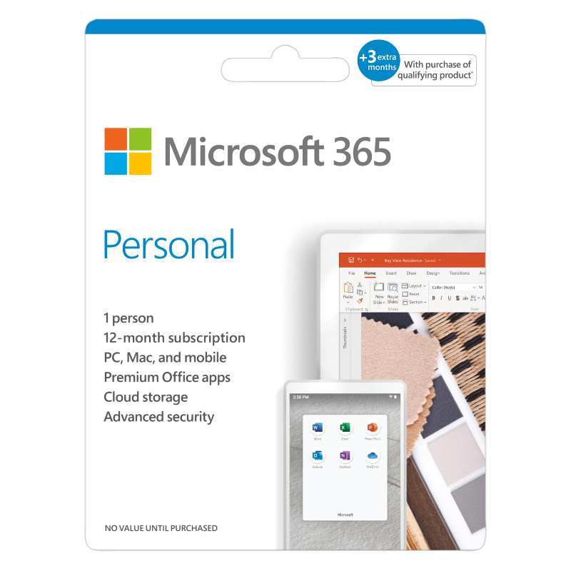 Jual Microsoft Office 365 Personal Posa Card Software Di Seller Blibli ...