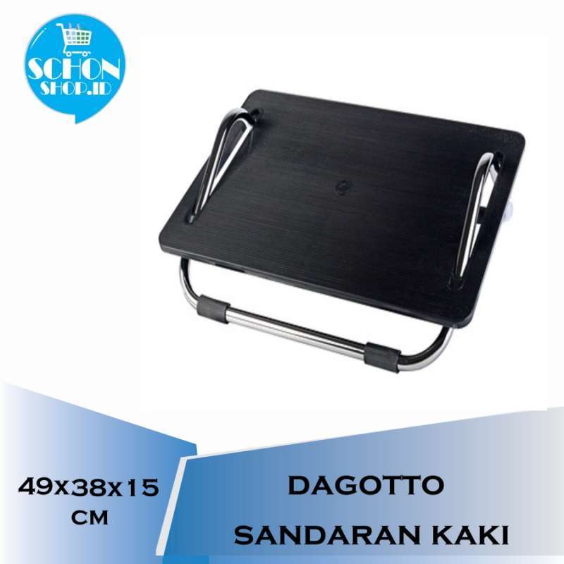 Promo Sandaran Kaki Ergonomis Adjustable untuk Kantor Table Foot Rest-DAGOTO Diskon 6% di Seller ...