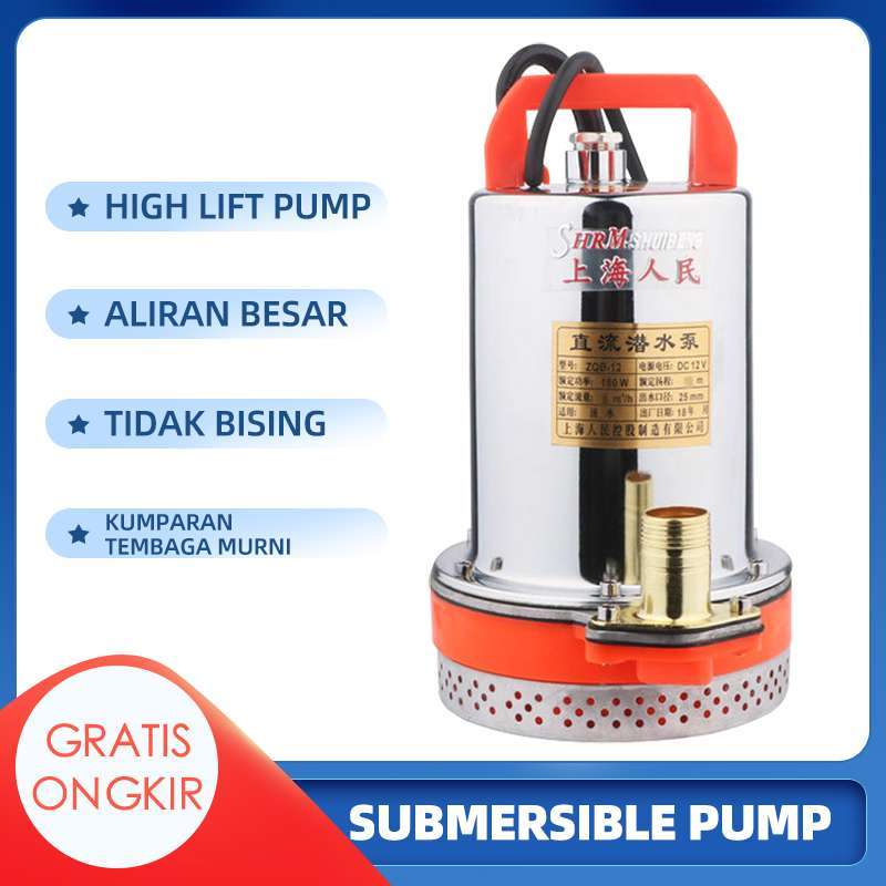 Jual Submersible pump DC-48V 60V motor listrik motor elektrik pompa air ...