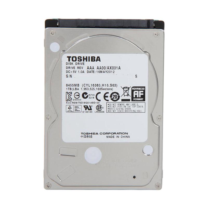 Jual Toshiba Harddisk Internal [1TB/SATA/2.5/5400RPM] - - di Seller ...