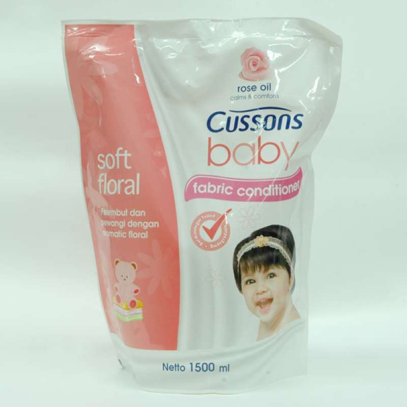 Jual CUSSONS BABY SOFTENER SOFT FLORAL 1500ml di Seller Hypermart ...