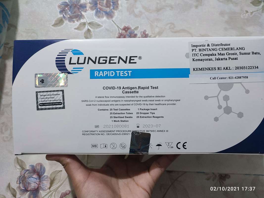 Jual Lungene Swab Antigen Di Seller Alsiha29 - Duren Tiga, Kota Jakarta ...
