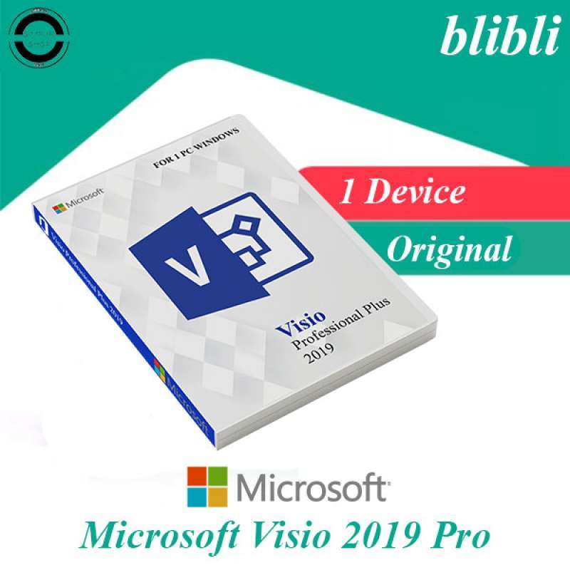 Jual Lisensi Key Microsoft Visio 2019 Professional Plus Retail License ...