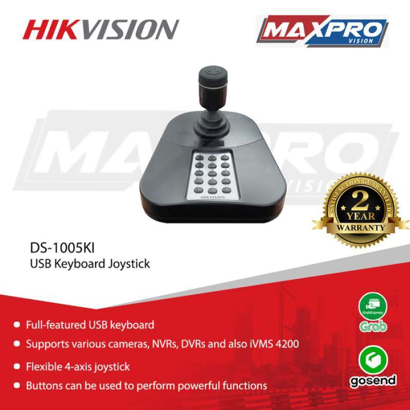 Promo HIKVISION KEYBOARD JOYSTICK USB DS-1005KI Diskon 2% di Seller ...