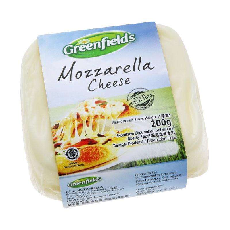 Jual Greenfields Mozzarella Cheese [200 g] di Seller Halo Mart - Kassi ...