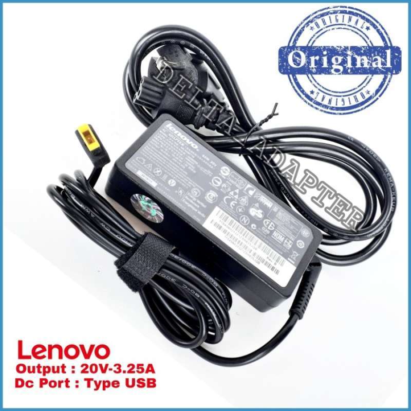 Promo Adaptor Charger ORIGINAL LENOVO THINKPAD X240 X240S X250 X260 65W ...