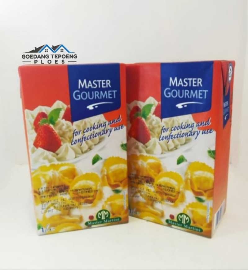 Jual Cooking Cream Master Gourmet 1 Lt Di Seller Goedang Tepoeng ...