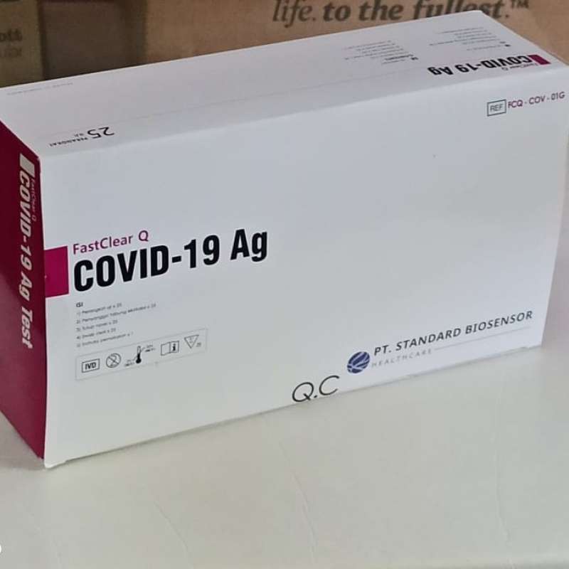 Jual Fastclear Q Biosensor Antigen Test 1 Box Isi 25 Di Seller Bulbul ...