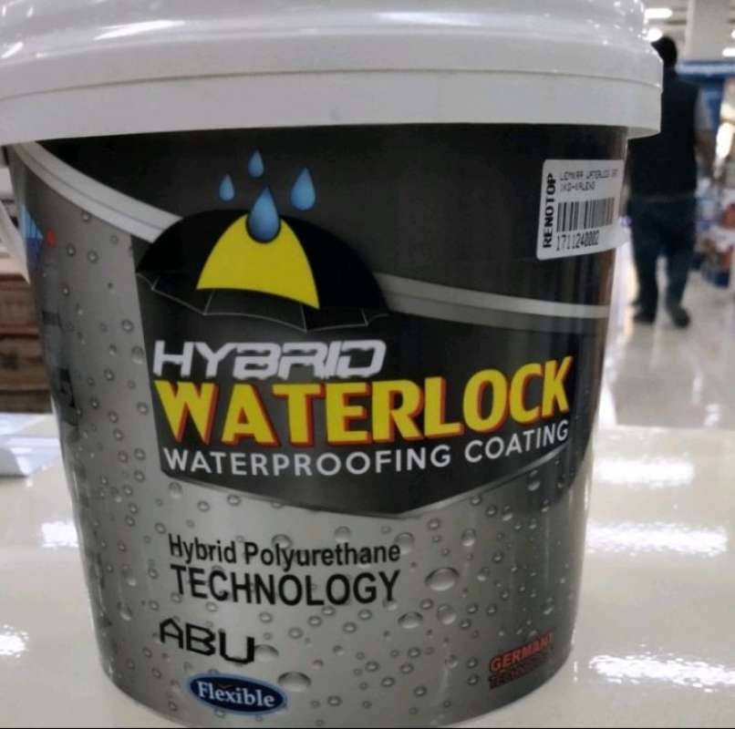 Jual hybrid waterlock waterproofing coating 1kg abu abu di Seller ...