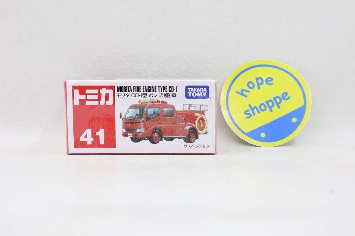 Jual Tomica Regular 41 Morita Fire Engine Type CD-I Original Takara ...