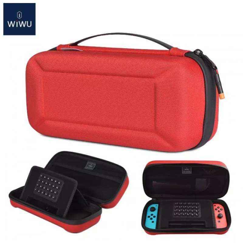 Promo WIWU Defender NS Commuter - Tas Penyimpanan Nintendo Switch - Red ...