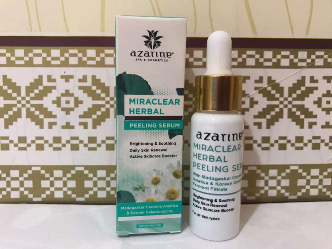 Jual AZARINE AHA BHA Miraclear Herbal Peeling Serum - 20ml / Miraclear Herbal Peeling Serum ...