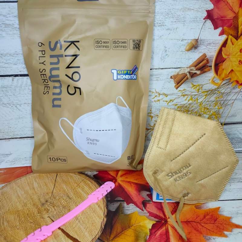Jual Masker KN95 SHUMU 6Ply EMBOSS Original Premium Mask 1 Pack 10 Pcs ...