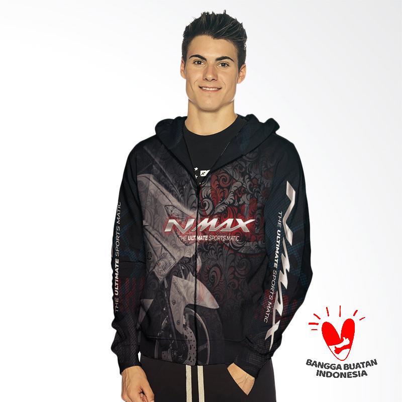 Promo Fika Tema NMAX 3D Full Print Sublimation Model Zipper Art 3 Jaket ...