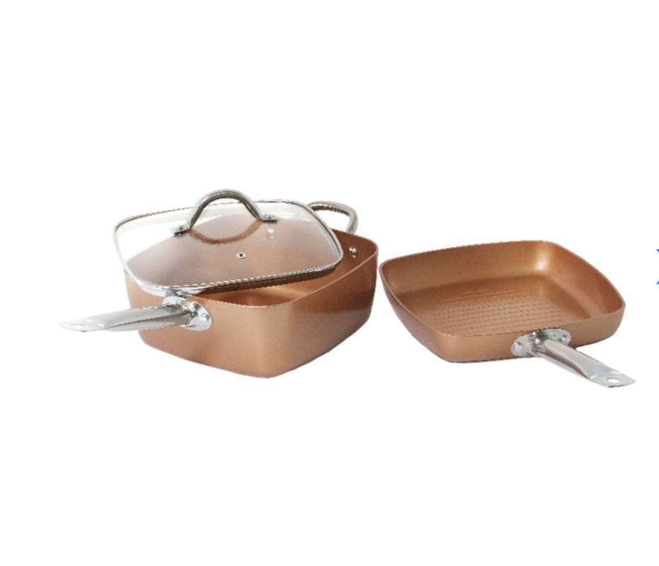 Jual Ceramic Square Cookware Set Of 3 di Seller nayarangwinkel ...