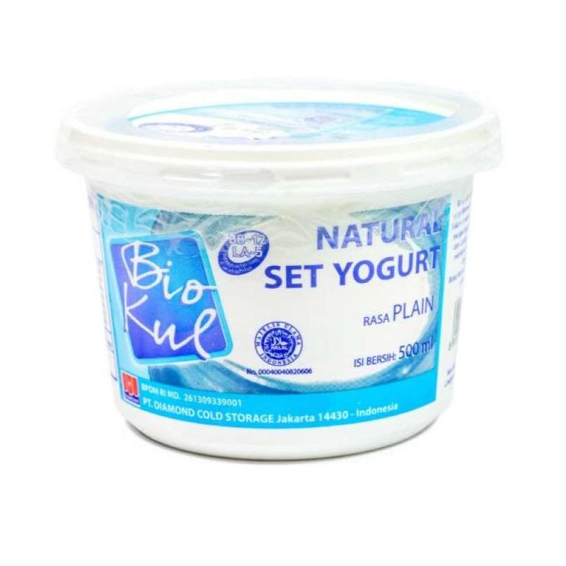 Jual Biokul natural set yogurt plain 500ml di Seller Ranch Market Grand ...