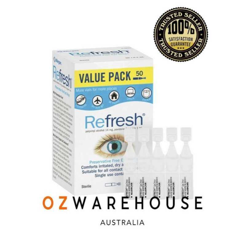 Jual Refresh Eye Drops 0.4ml x50 Exclusive Pack di Seller Ozwarehouse ...