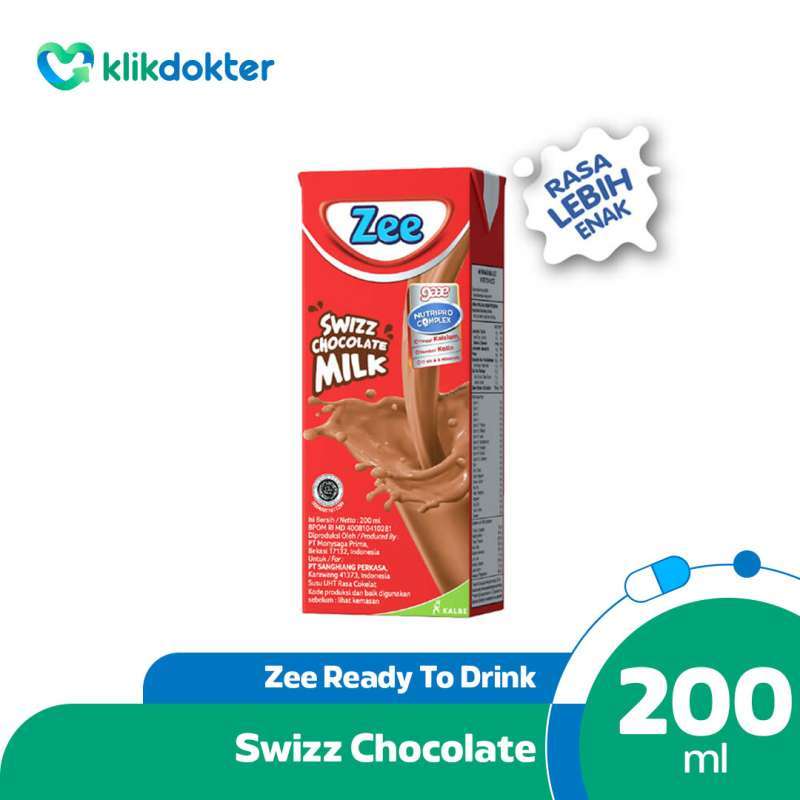 Jual Zee UHT Swizz Chocolate Shake 200ml di Seller KlikDokter - Kota ...