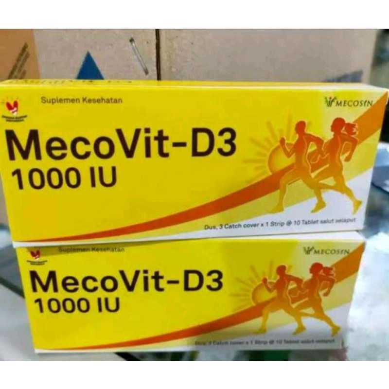 Promo Mecovit D3 1000 IU / Box 30 tablet Diskon 85% di Seller Ninety ...