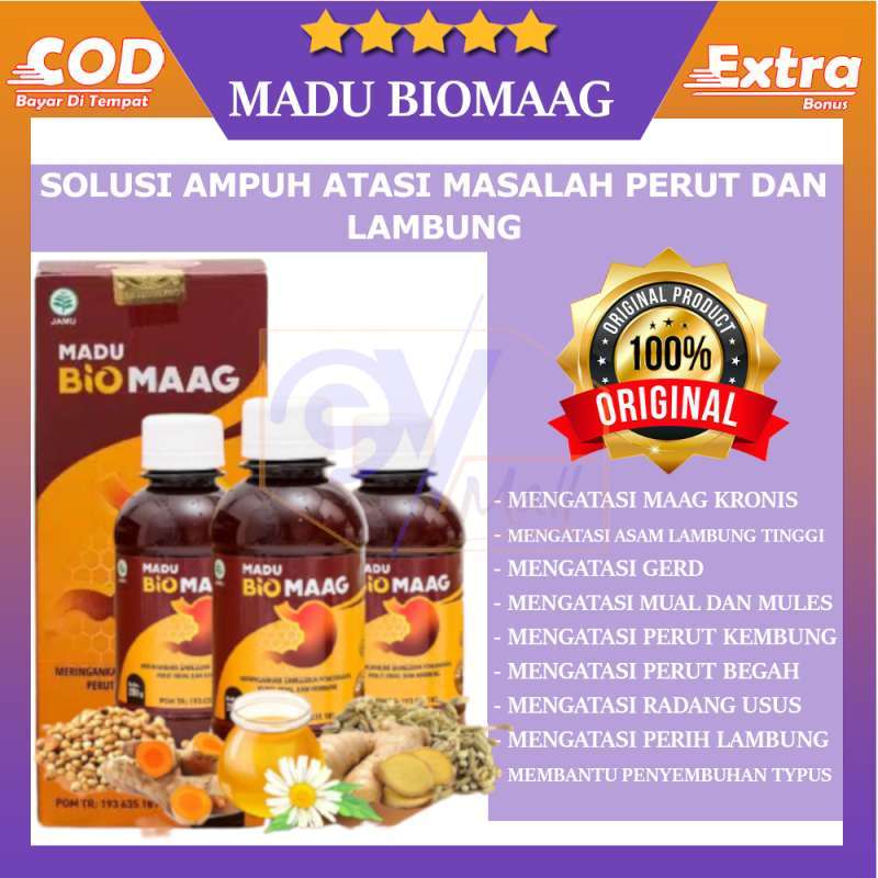 Promo Biomaagh Madu Biomaag Obat Maagh Herbal Madu Biomaag Biomaagh 100 ...