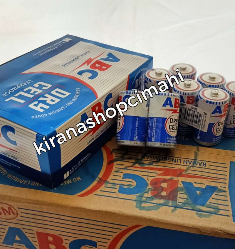 Jual Batre Abc Biru Besar Isi Pcs Batu Baterai Abc Biru D R Battery Di Seller