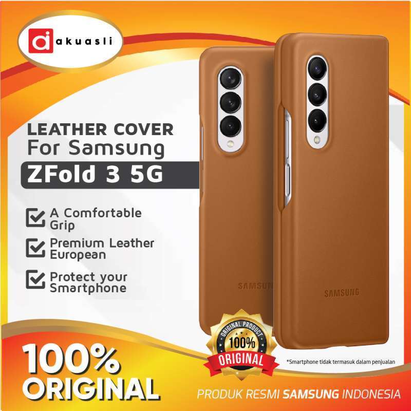 Jual Samsung Galaxy Z Fold 3 Casing Leather Spesifikasi Original, Murah ...