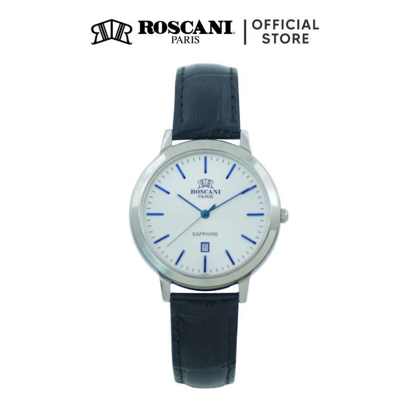 Jual Roscani Presley S 407s (sunray Dial + Sapphire Crystal) Leather ...