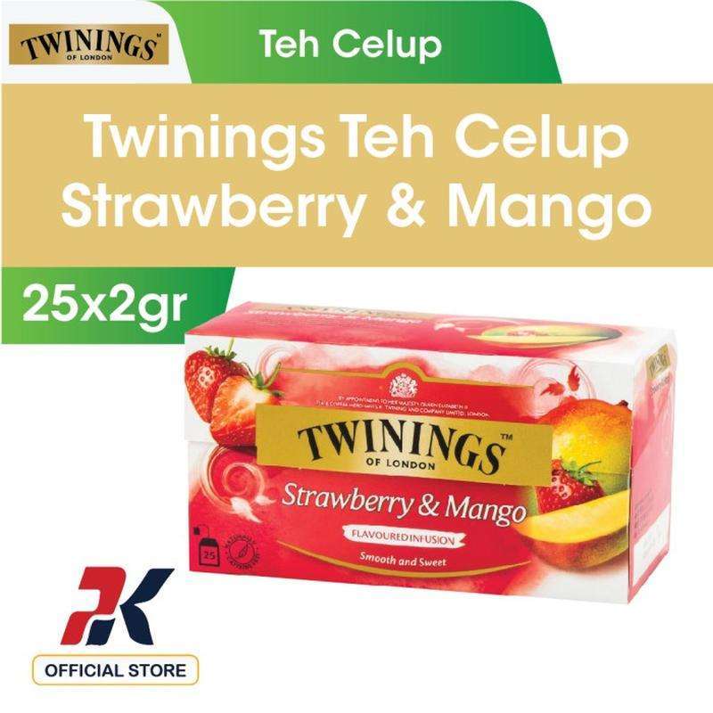 Jual Twinings Teh Celup Strawberry & Mango Tea 25x2gr Di Seller ...