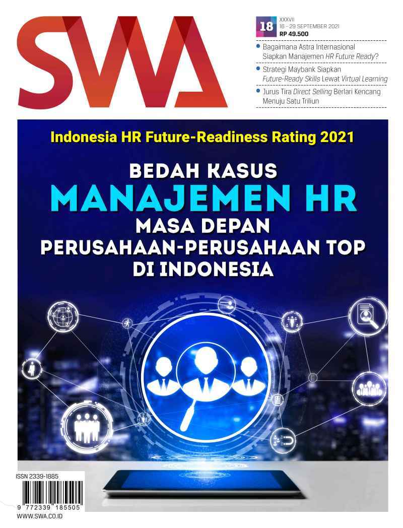 Promo majalah SWA edisi 18/2021 bedah kasus managemen HR Diskon 10% di Seller Swa Media Group ...