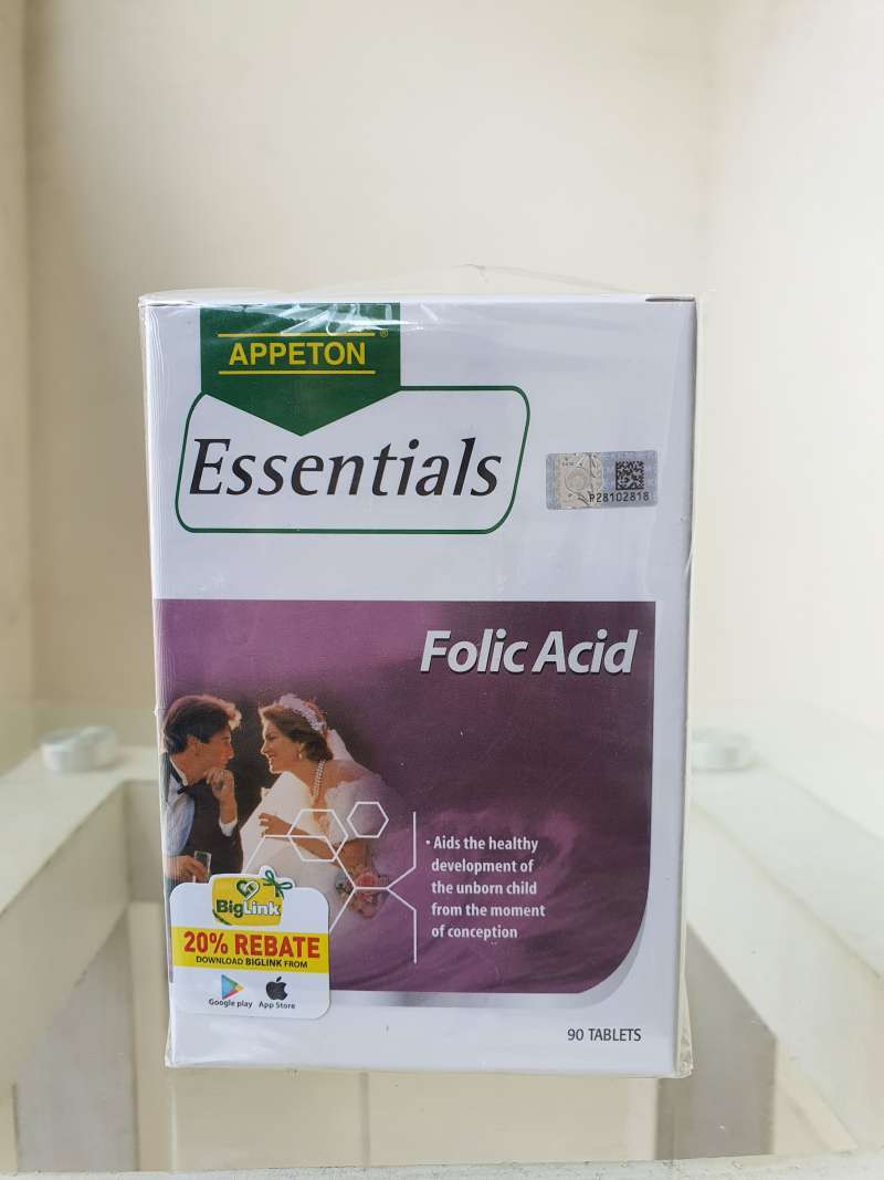 Jual Appeton Essentials Folic Acid 90 tablets di Seller Hyll Phamacy ...