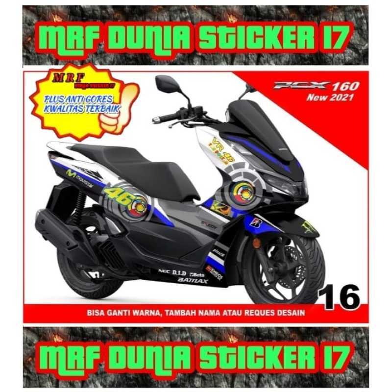 Jual Sticker decal PCX 160 NEW 2021 Full Body Striping PCX 160 NEW 2021 ...