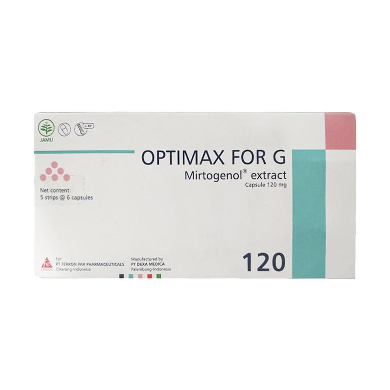 Promo Dexa Medica Optimax FOR G Box Multivitamin & Suplemen [30 Kapsul] Diskon 41% di Seller ...