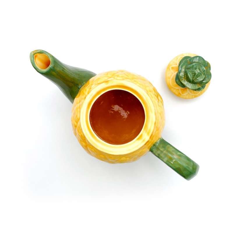 Jual Teko Poci Tea Pot Teapot Teh Kopi Keramik Porselen 3D Nanas ...