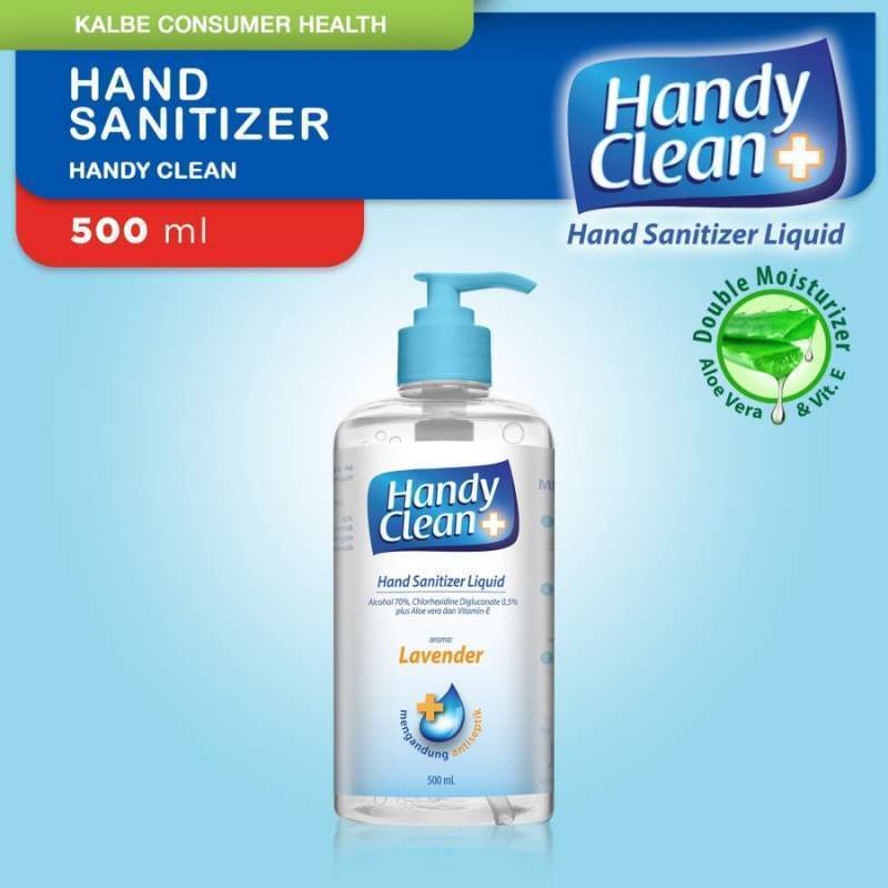 Jual Handy Clean Hand Sanitizer 500 Ml Di Seller Toko Obat Berkah ...